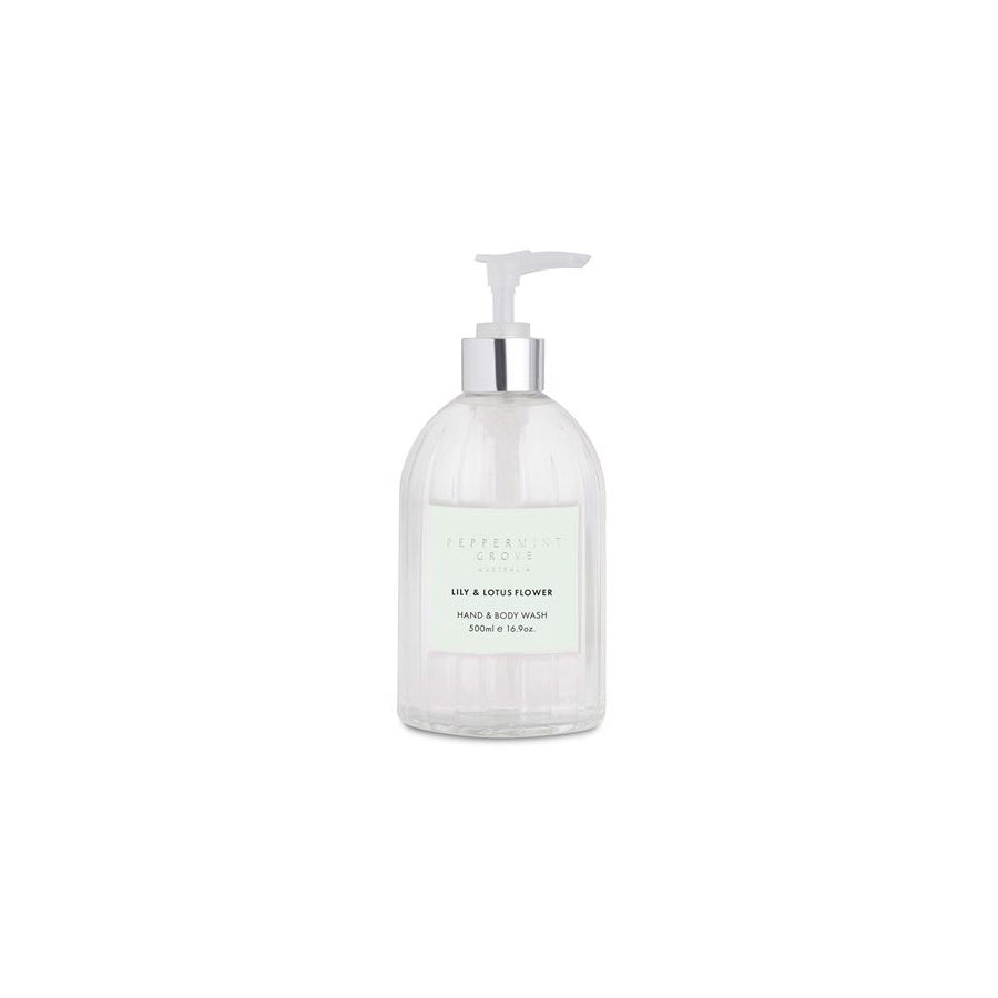 Peppermint Grove Lily And Lotus Hand And Body Wash 500ml The Gymea Lily
