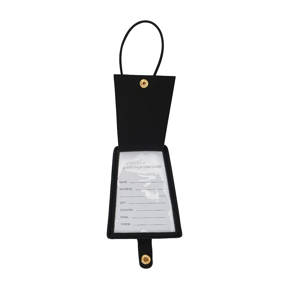 Vanity Luggage Tag Black – The Gymea Lily