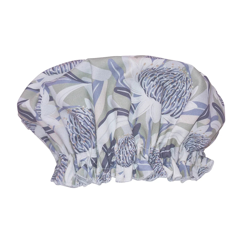Waratah Blue Shower Cap – The Gymea Lily