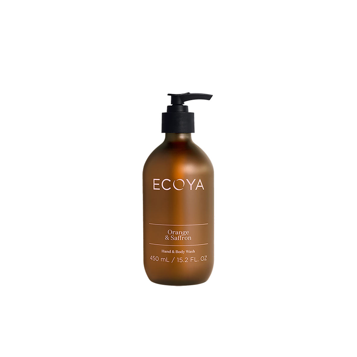 Ecoya Hand And Body Wash Orange And Saffron 450ml The Gymea Lily